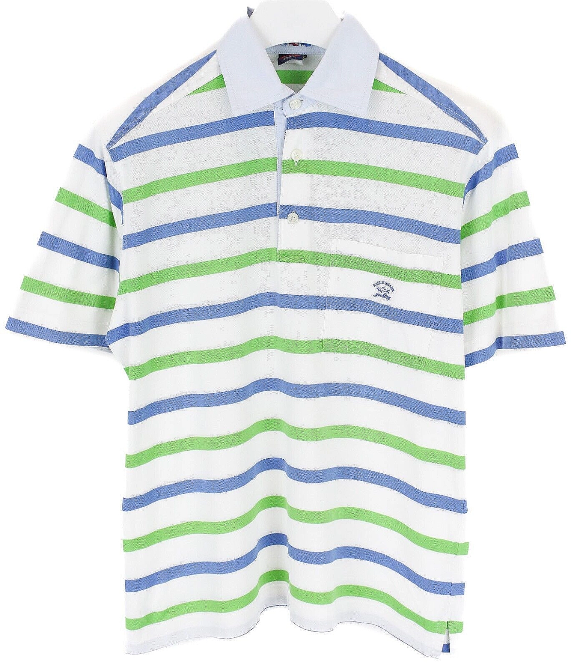Mens Striped Pocket Pullover Polo Shirt Bangladesh Made - SiATEX